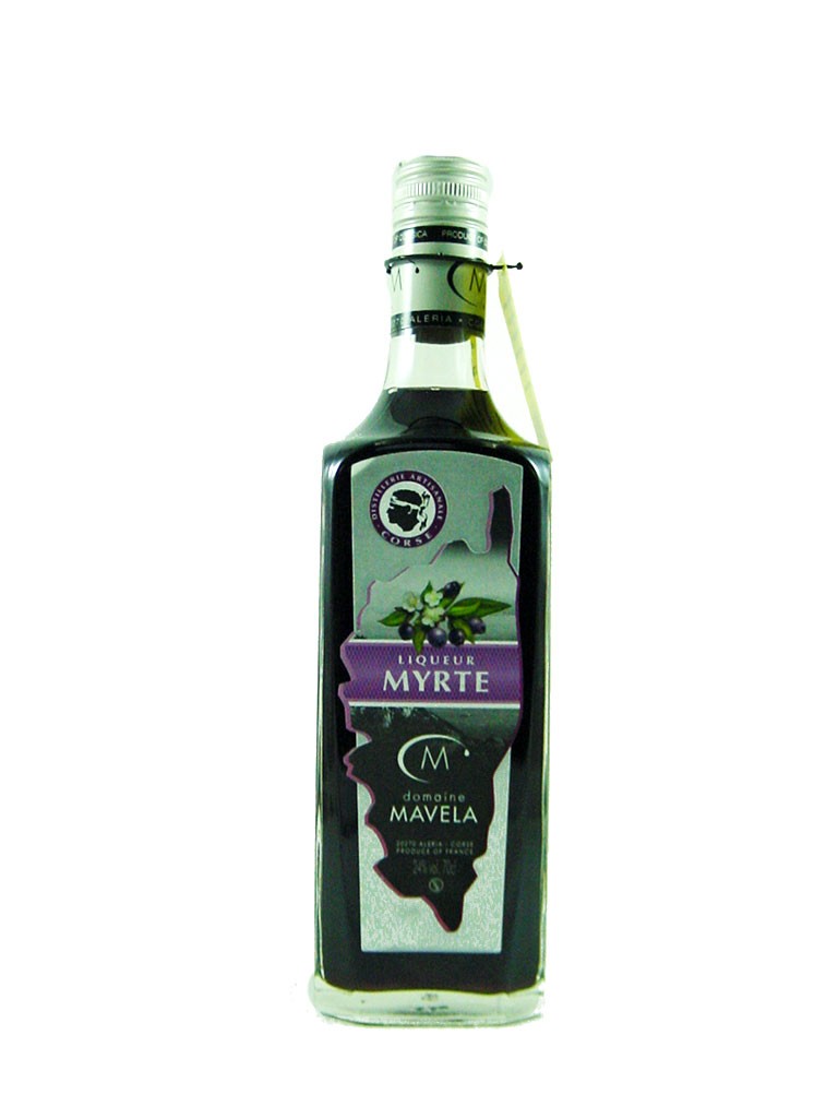 LIQUEUR DE MYRTE CORSE MAVELA 26° 75CL - Boissons du Monde